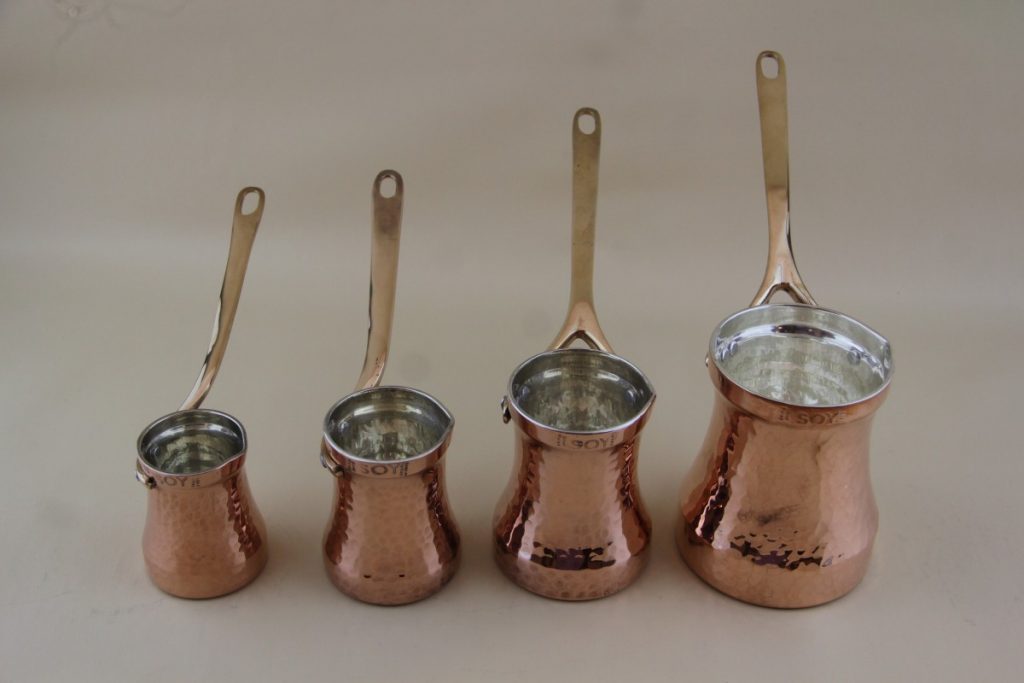 Soy Turkiye Copper Cezve Silver-lined - Pantry Magic