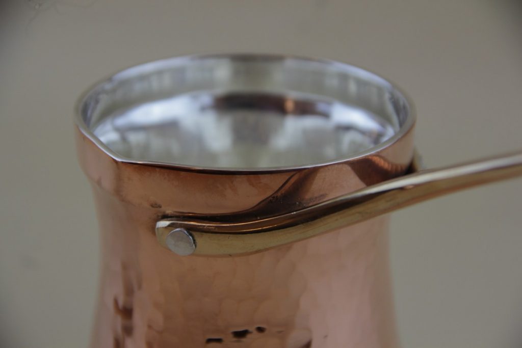 Soy Turkiye Copper Cezve Silver-lined - Pantry Magic