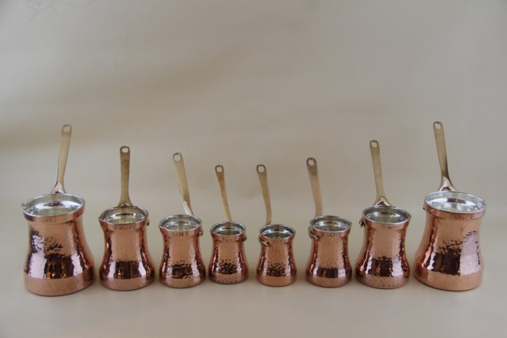 Soy Turkiye Copper Cezve Silver-lined - Pantry Magic