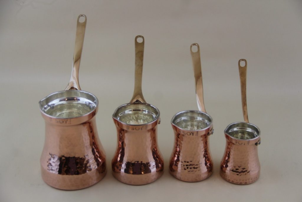 Soy Turkiye Copper Cezve Silver-lined - Pantry Magic