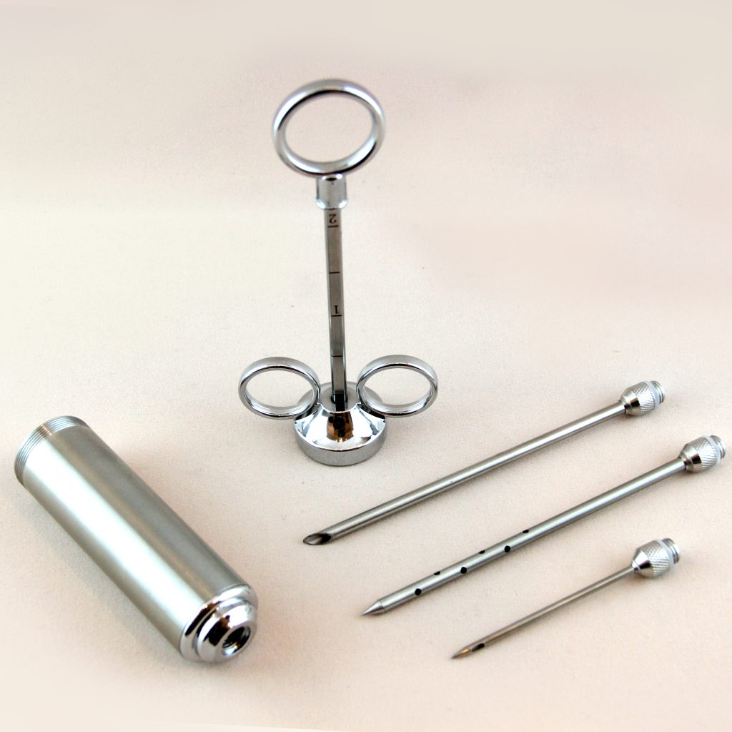 Stainless Steel Flavor Injector / Marinade Needle / Syringe - Pantry Magic