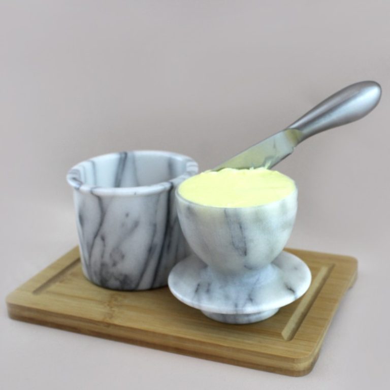 Norpo Marble Butter Keeper - Pantry Magic