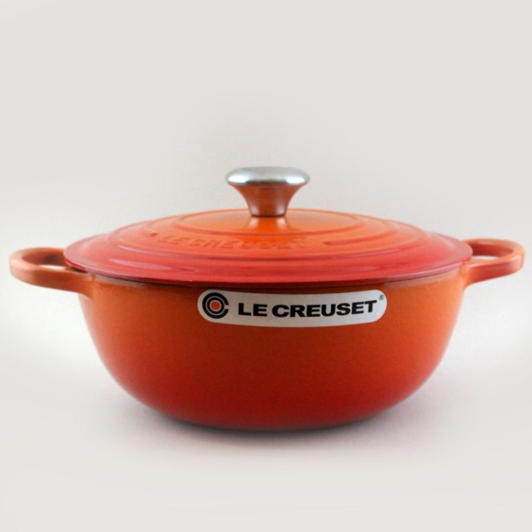 Le Creuset Cast Iron Soup Pot (Marmite) 26cm - Volcanic - Pantry Magic