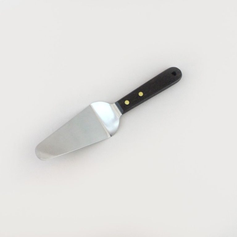 Norpro Stainless Steel Pie Spatula Wood Handle - Pantry Magic