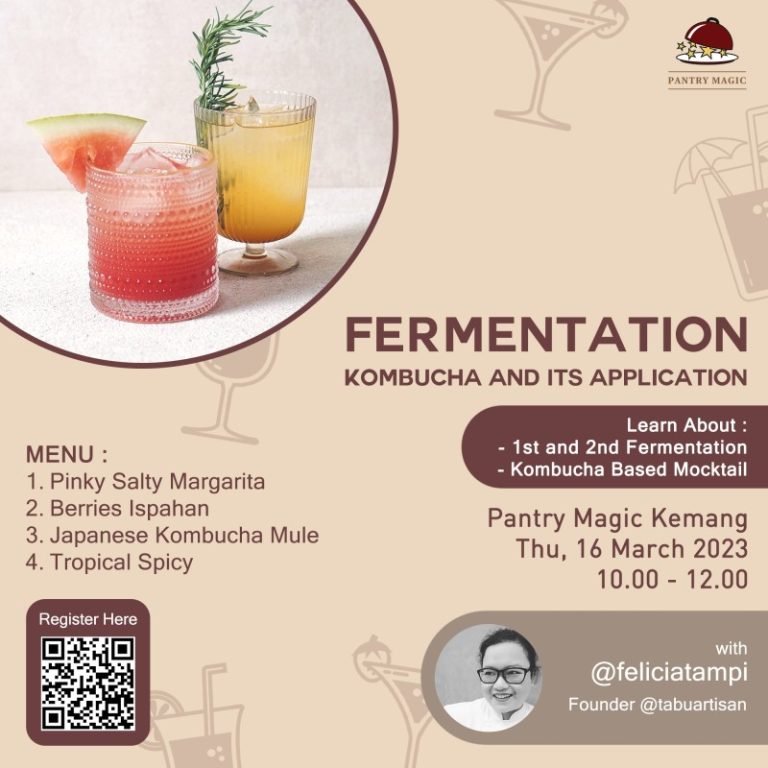 Fermentation Kombucha Mocktail Class - Pantry Magic