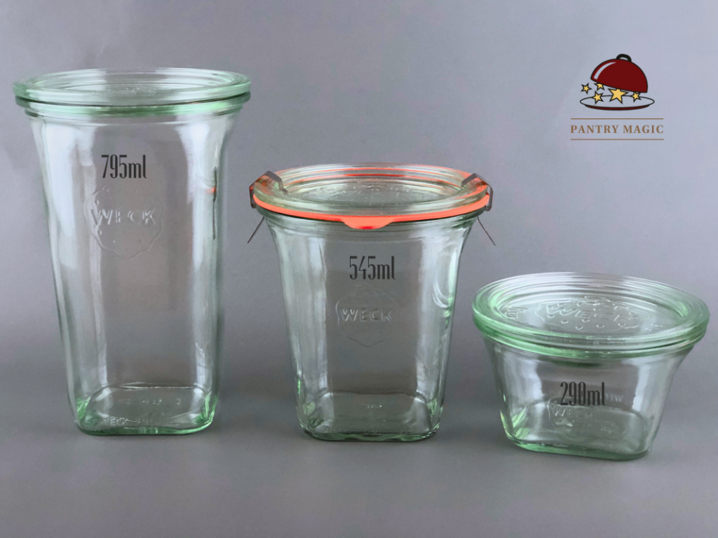 Weck Jars - Quadro - Pantry Magic